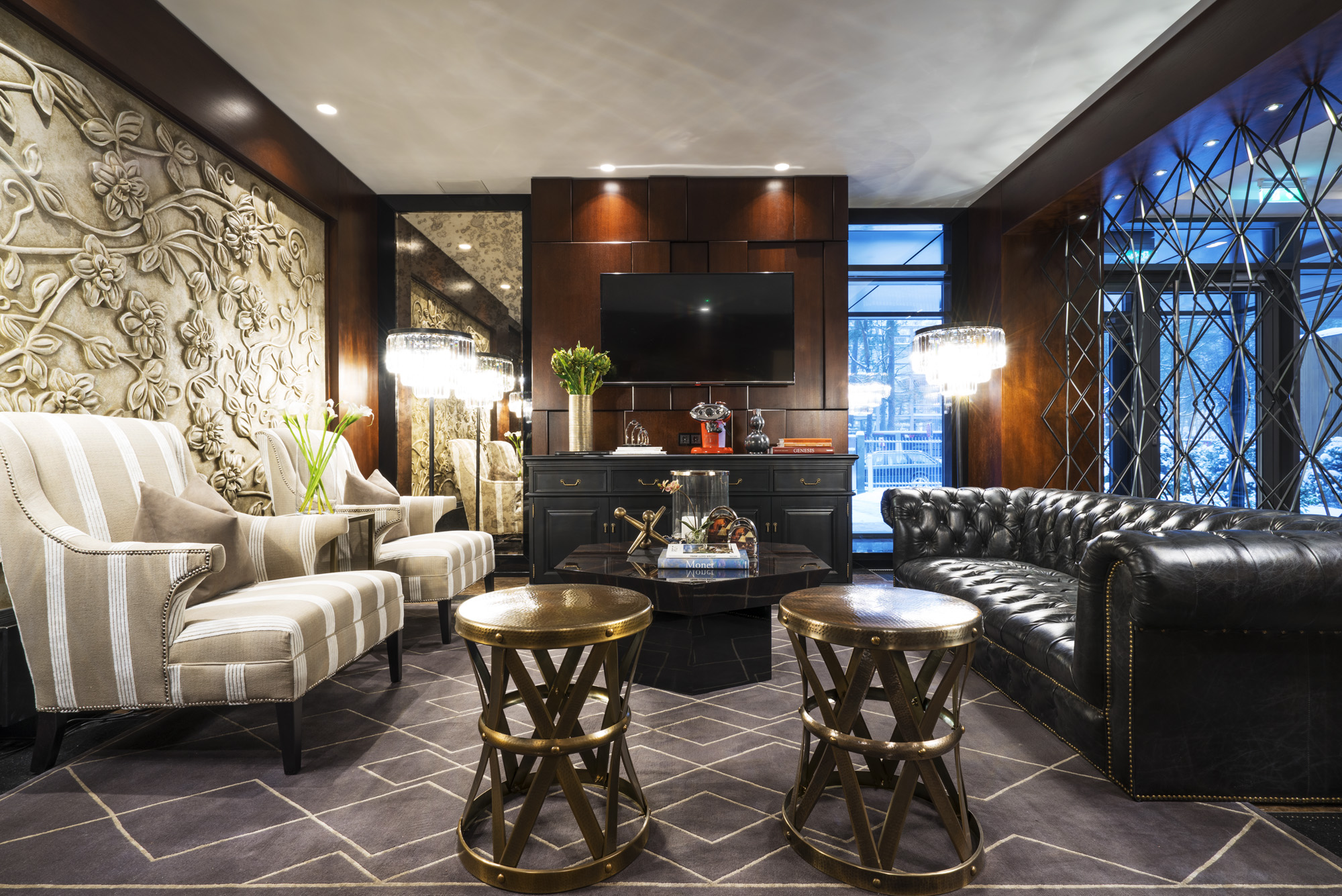Park Residences public space interiors - Architect Magazine