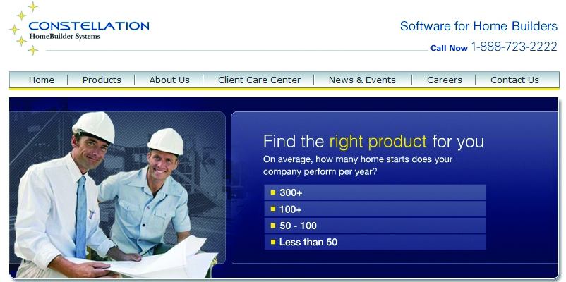Builder Software Company Constellation Offers New Web Site for Home ...