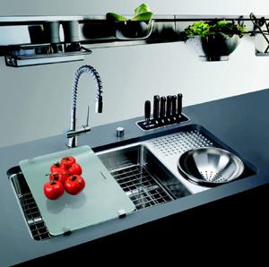 Franke USA Kitchen Rail System