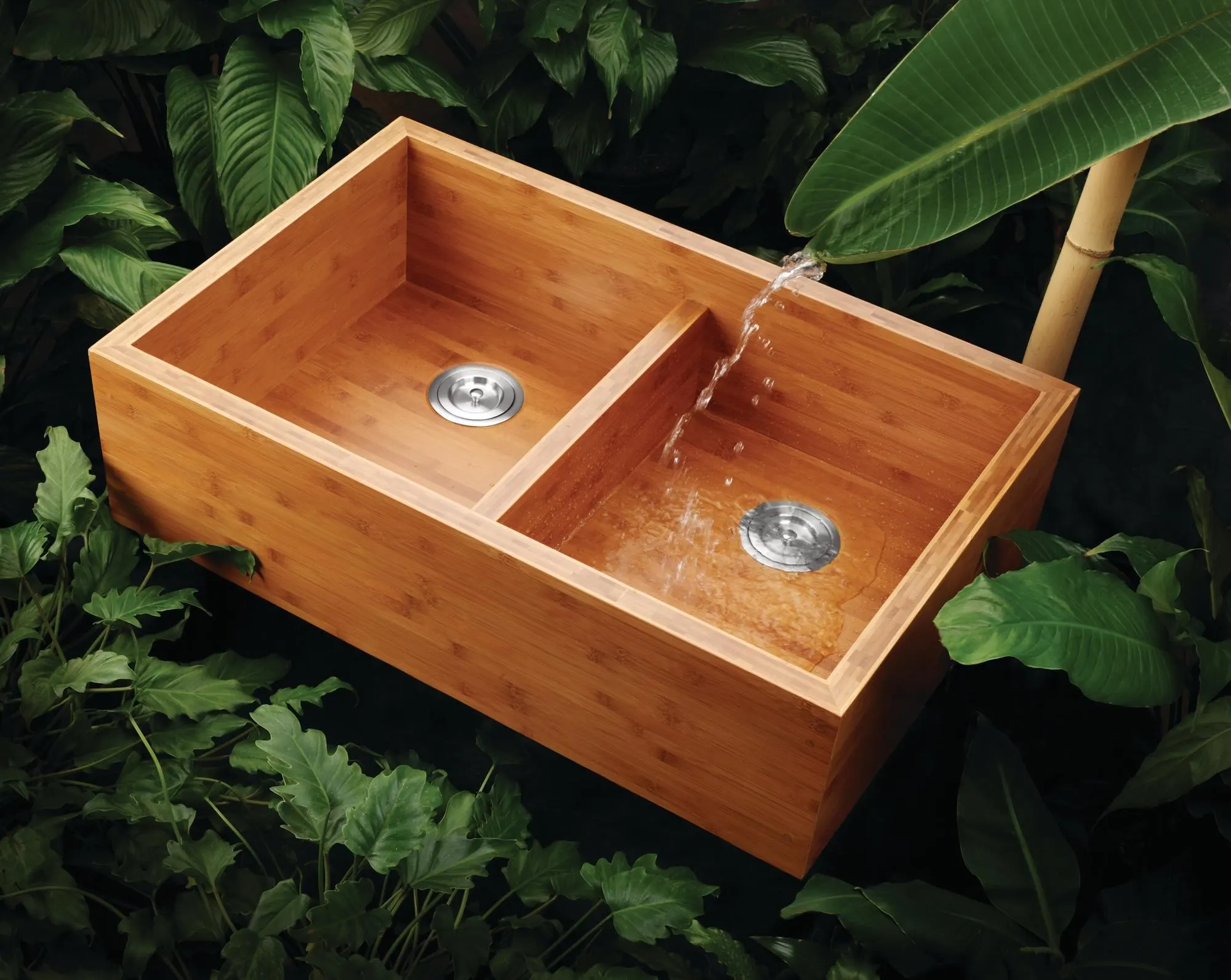 Bamboo Kitchen Sink by Lenova