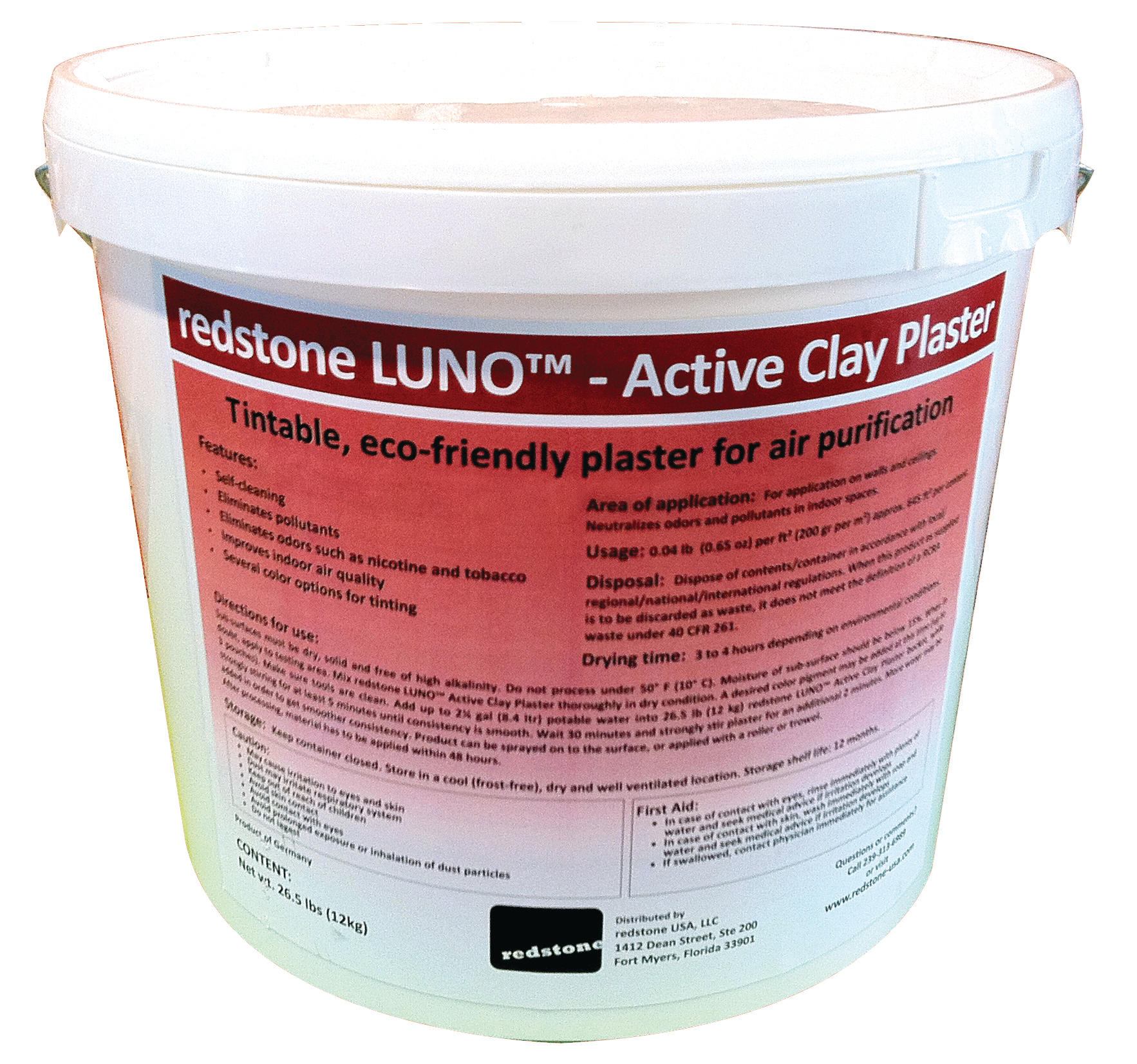 Redstone USA's LUNO Active Plaster
