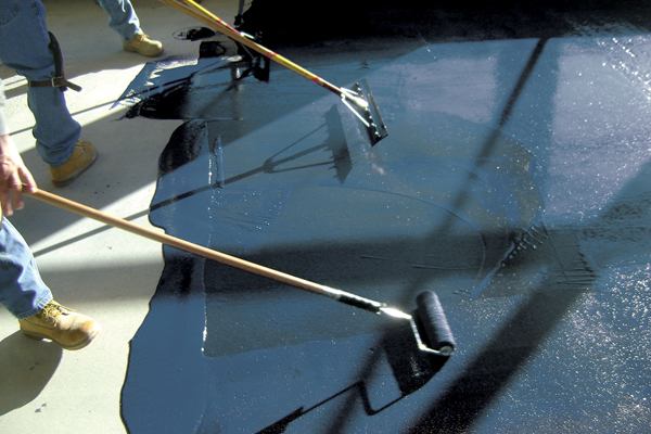 TEC LiquiDam Moisture Barrier Seals Slabs with One Coat