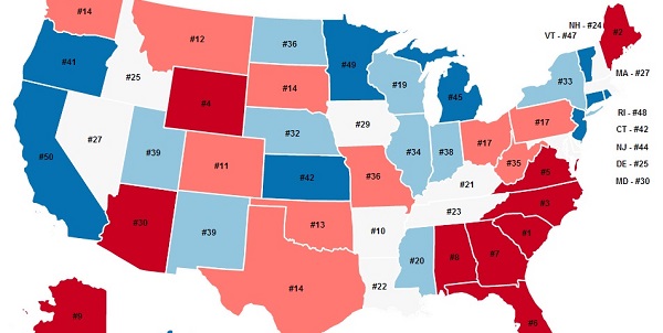 The 10 Most Patriotic States In America