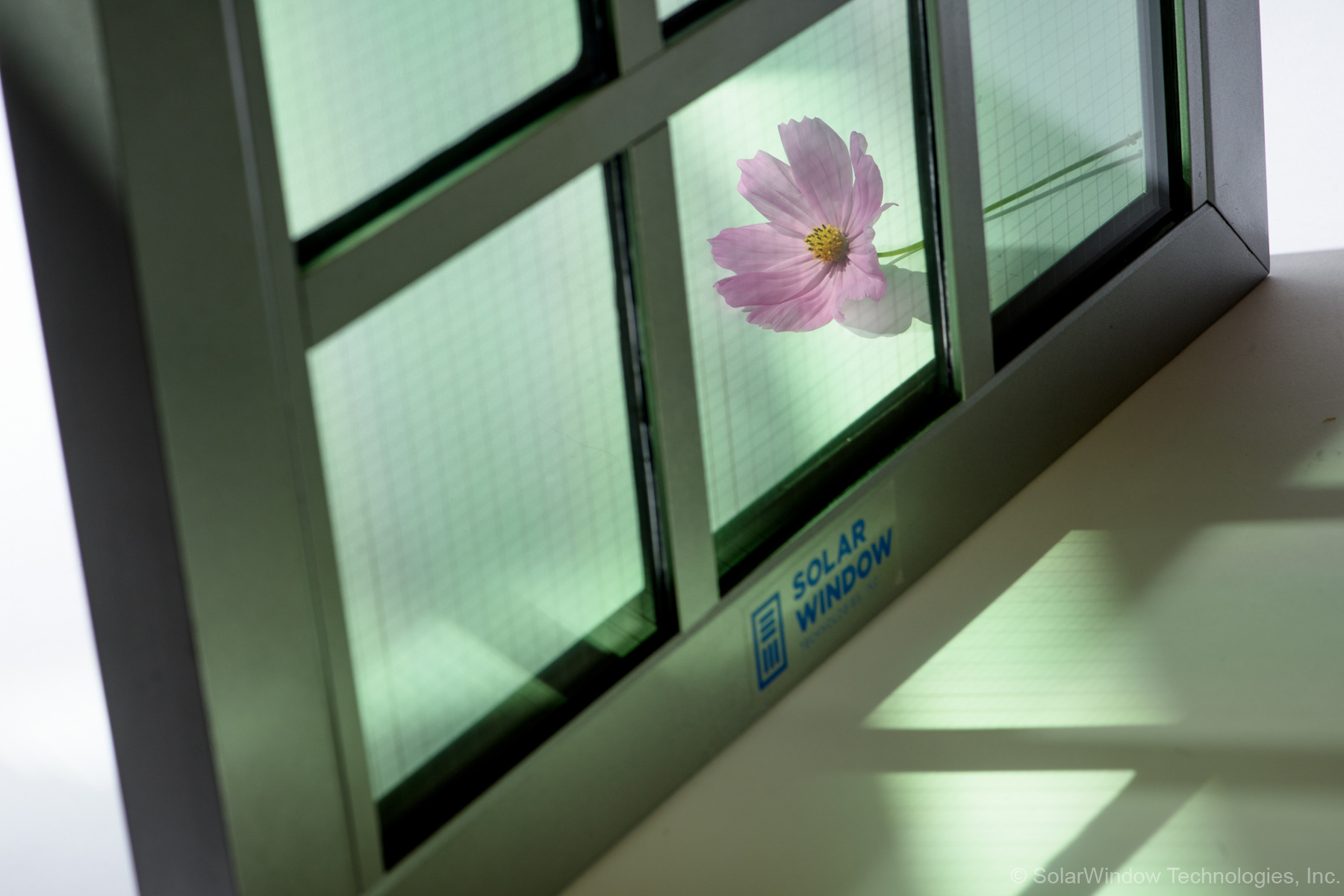 Window Film Generates Power from the Sun
