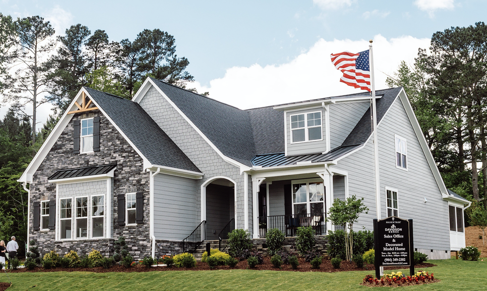 Davidson Homes Opens at Hasentree in Wake Forest, N.C.