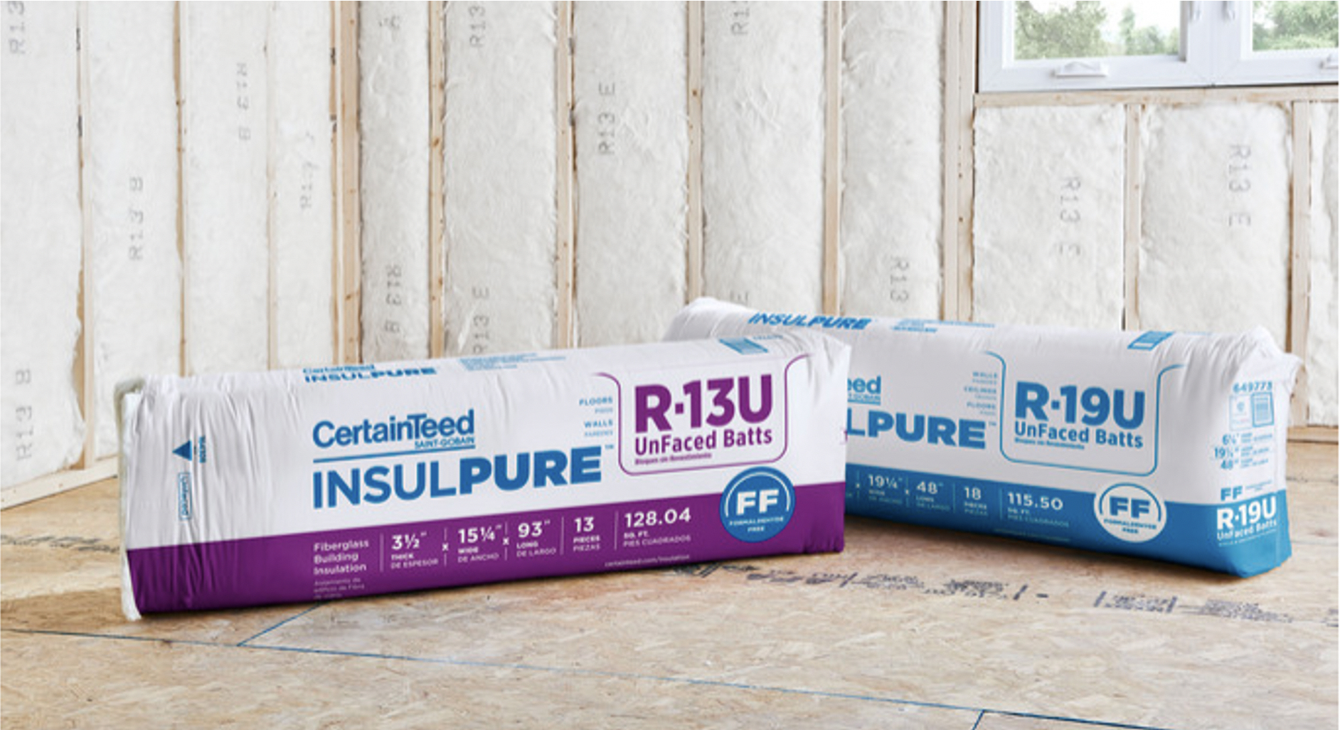 CertainTeed Introduces New InsulPure Fiberglass Building Insulation