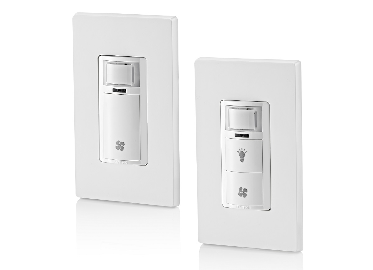 Leviton Introduces New Decora Humidity Sensor and Fan Controls