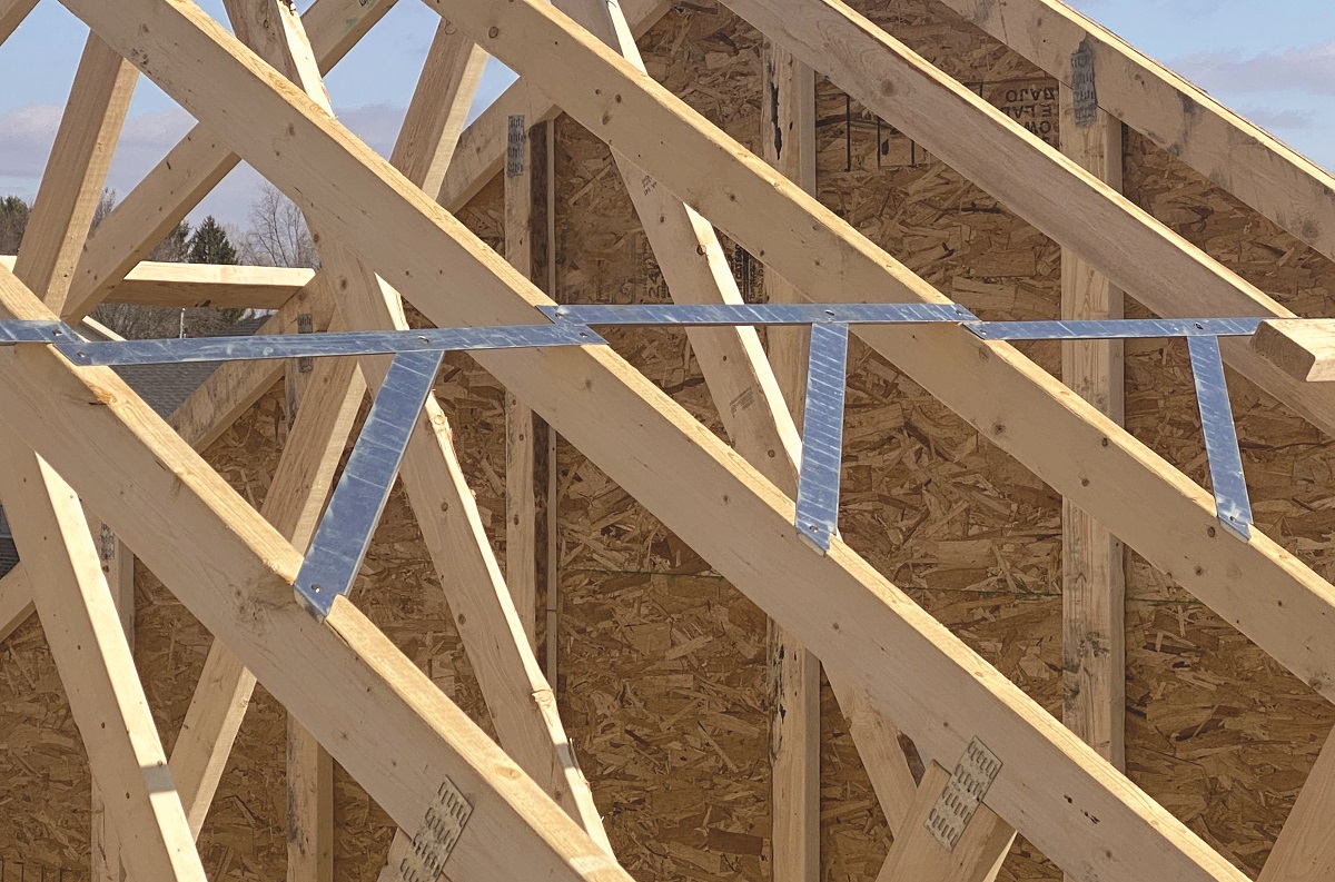 FastenMaster Introduces TrussBRACE Roof Truss Support System