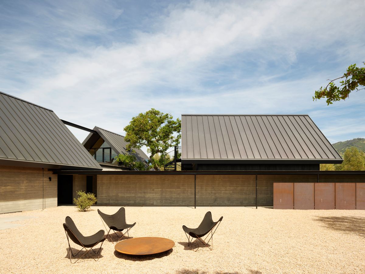 Three Gables Mimics Traditional Farm Building Clusters of Napa Valley