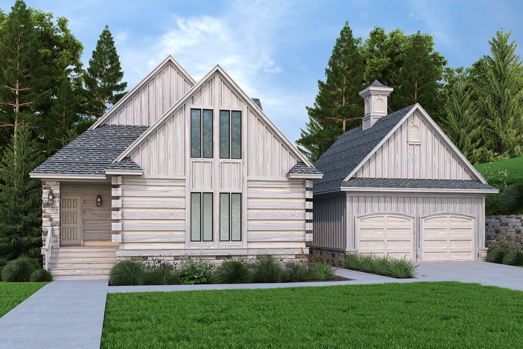 House Plan of the Week: Updated Log Cabin