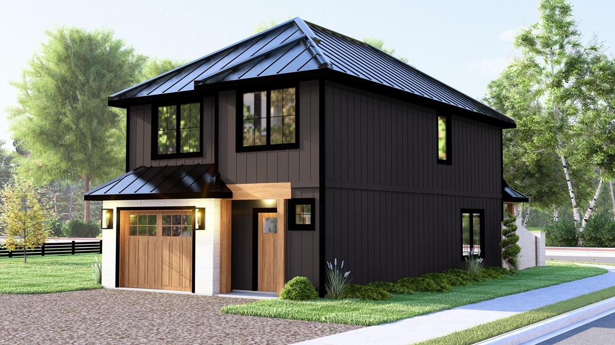 Stylish Starter Home Plan Offers Big Style in a Compact Package