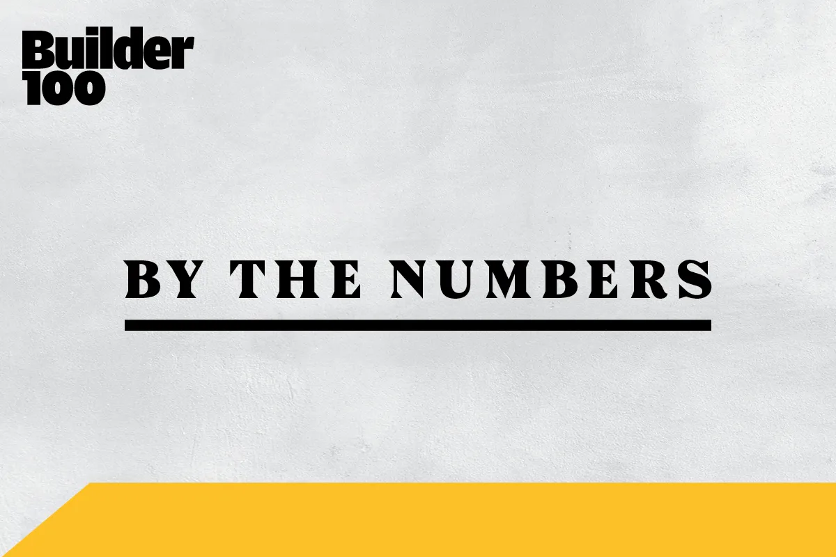 The Numbers Behind the Nation's Top Home Builders