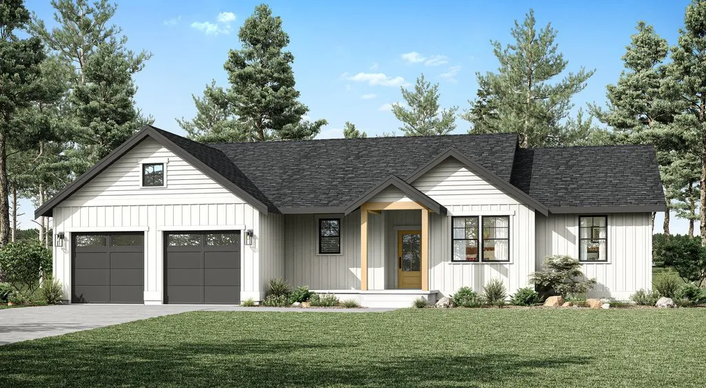 House Plan of the Week: Craftsman Ranch With 1,674 Square Feet