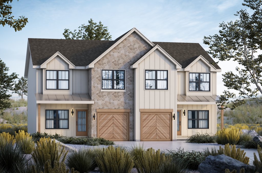 House Plan of the Week: Simple Duplex Plan