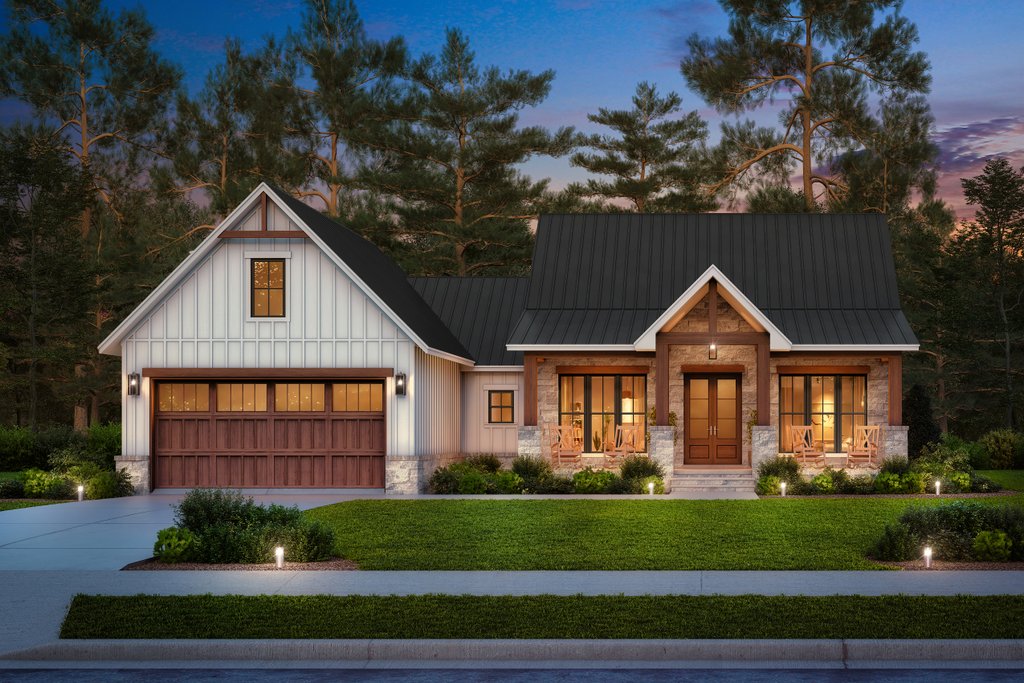 House Plan of the Week: Craftsman Farmhouse Curb Appeal