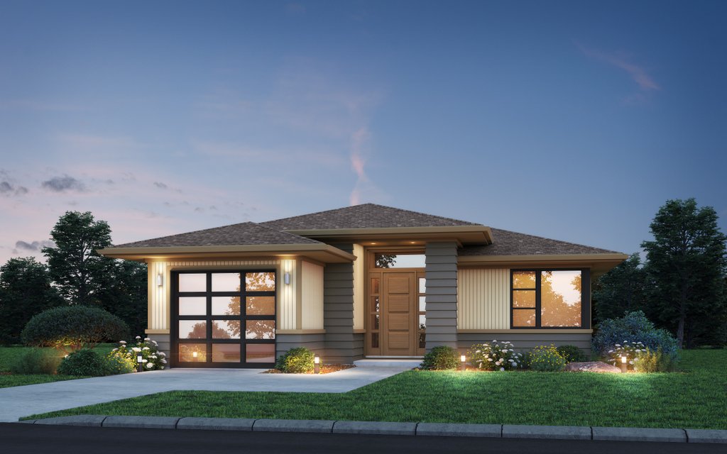 House Plan of the Week: Contemporary Starter Home