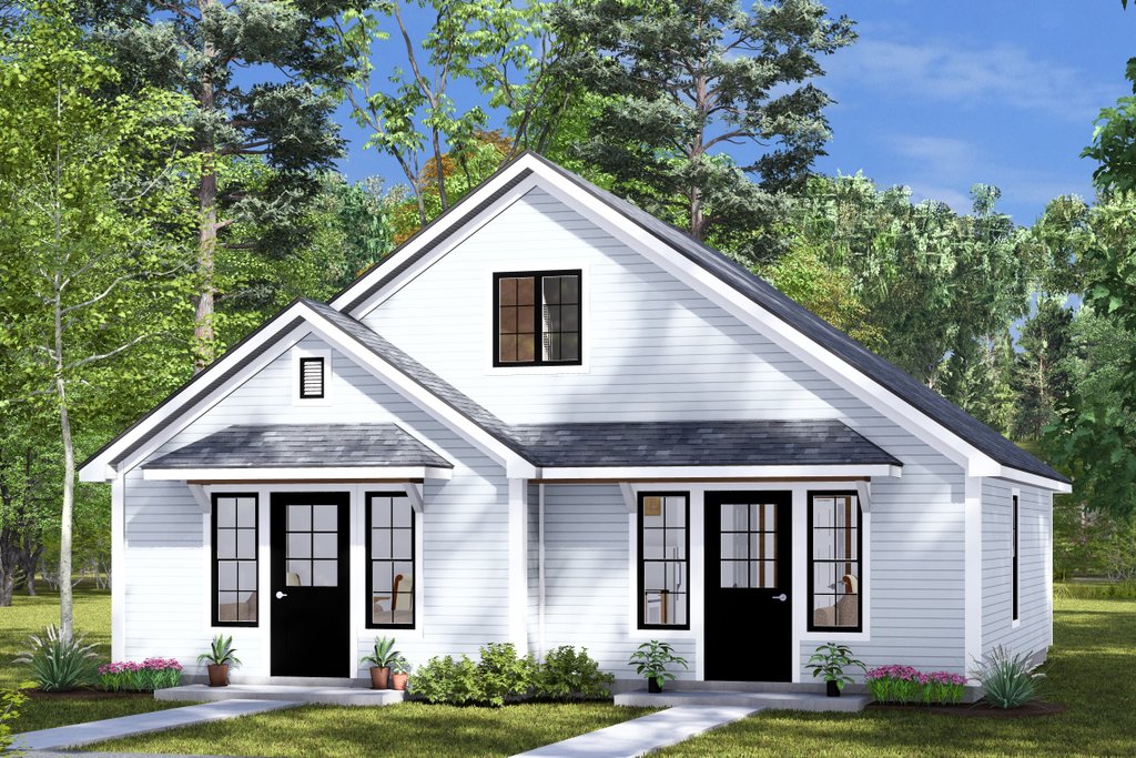 House Plan of the Week: Tiny Duplex