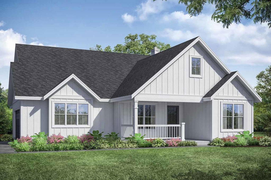 FourPlans: New Mid-Size Modern Farmhouses