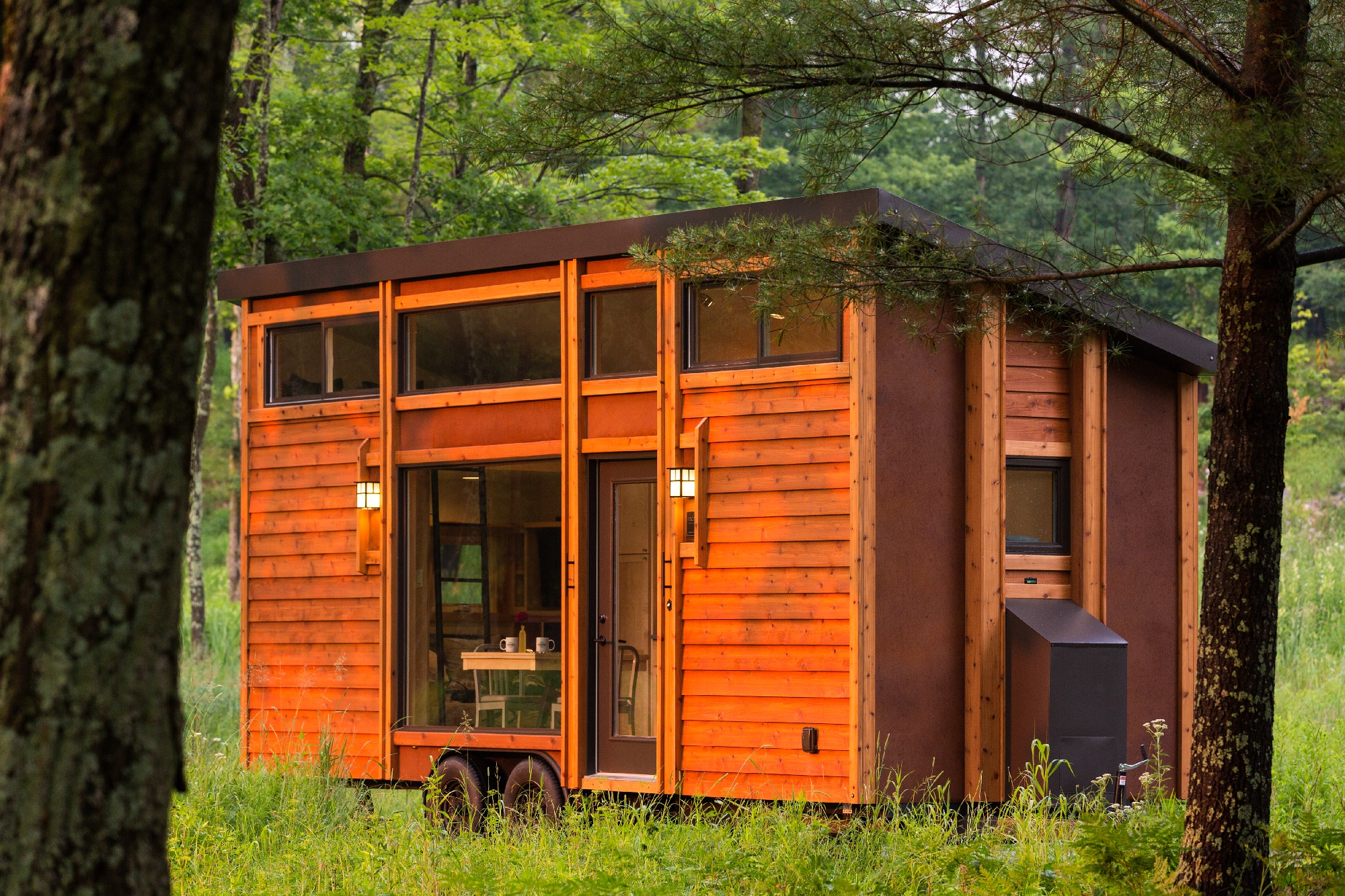 Architect-Designed Tiny Home Offers Downsized Living in a Refined Package