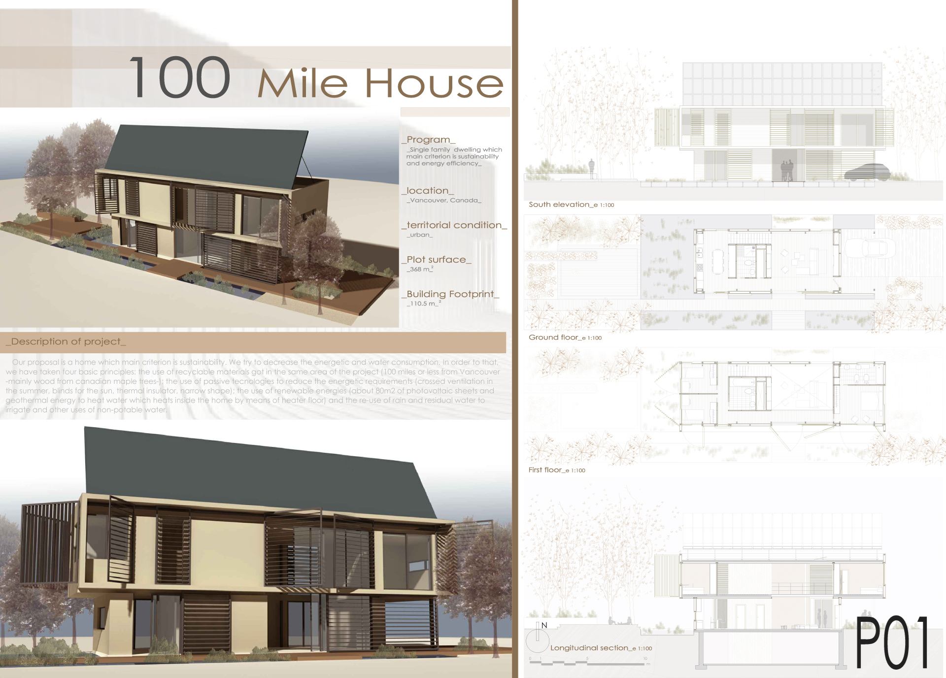 Award-Winning Houses Built with Materials Within a 100-Mile Radius