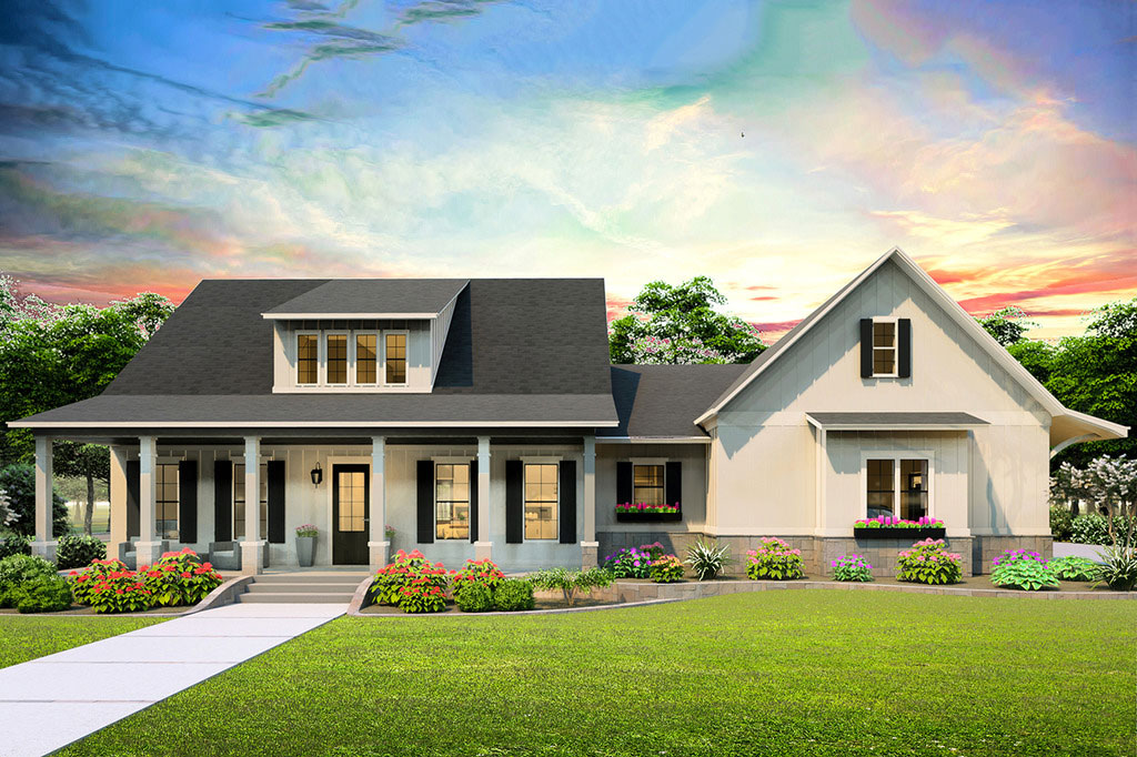 FourPlans: New Mid-Size Modern Farmhouses