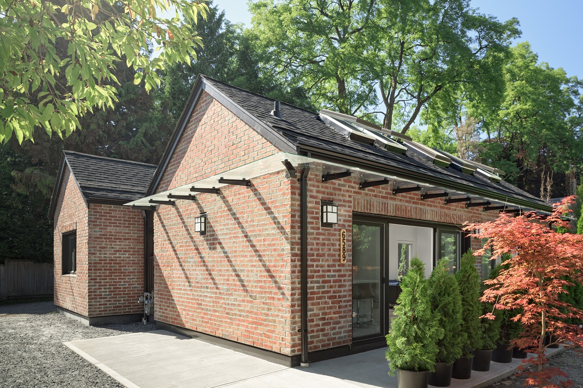 Vancouver Specialty Builder Gives Modern Twist to Classic Brick ADU