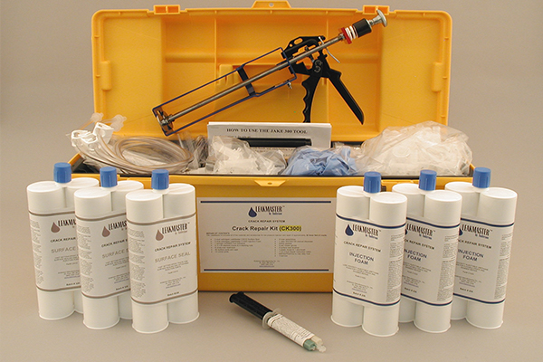 Concrete Crack Repair Kit and Concrete Staple Kit | Builder Magazine