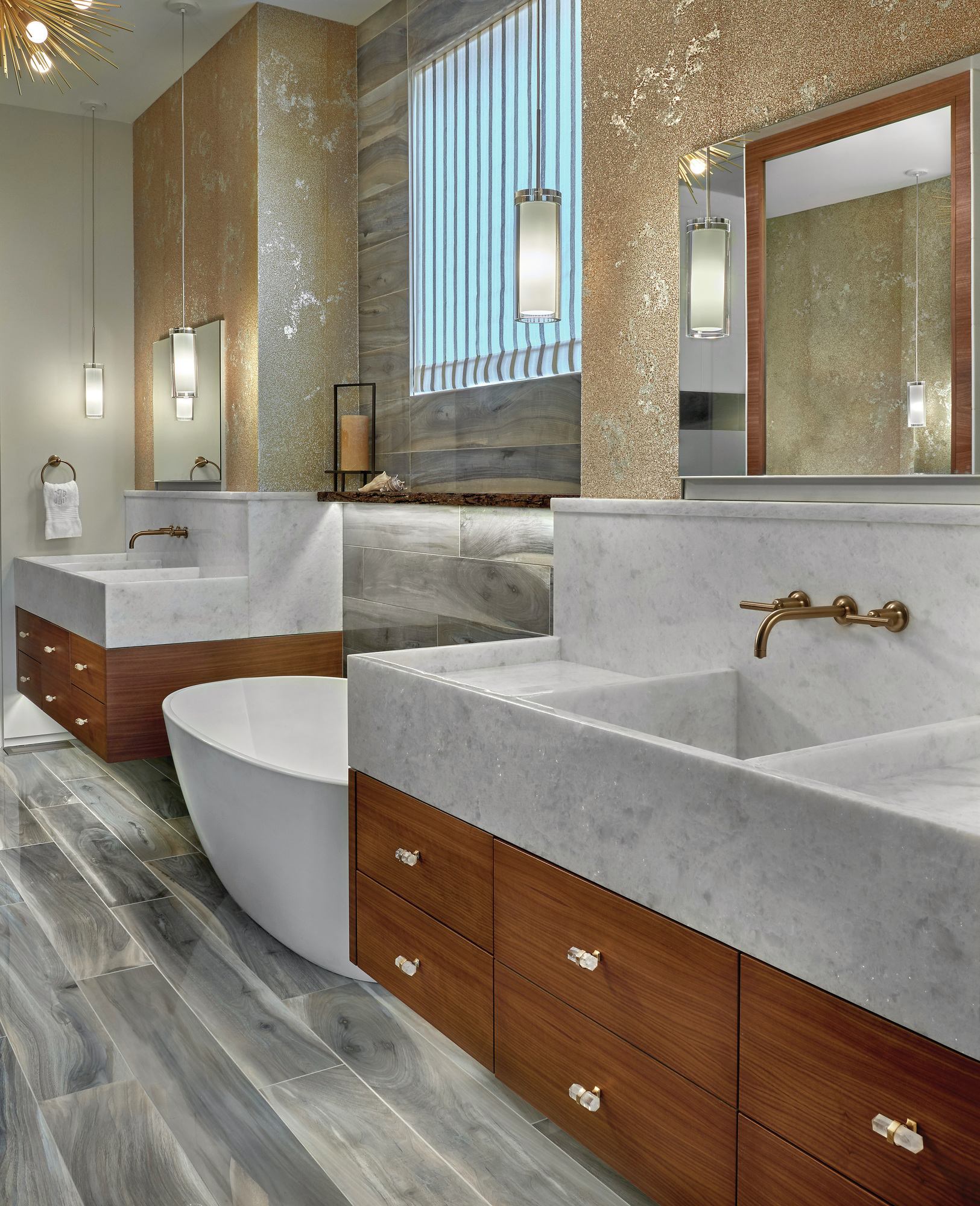 Six Projects Master Use of Stone and Tile