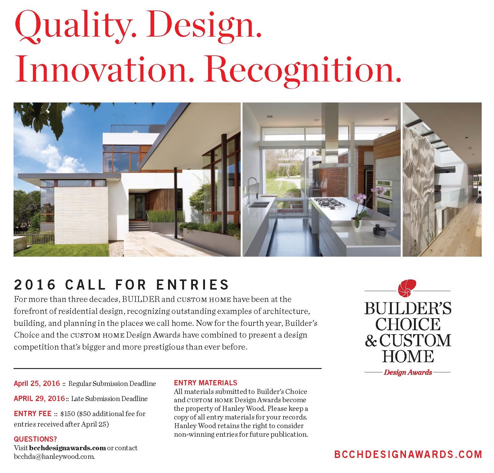 Deadlines Extended: Enter the 2016 Builder's Choice Custom Home Design ...