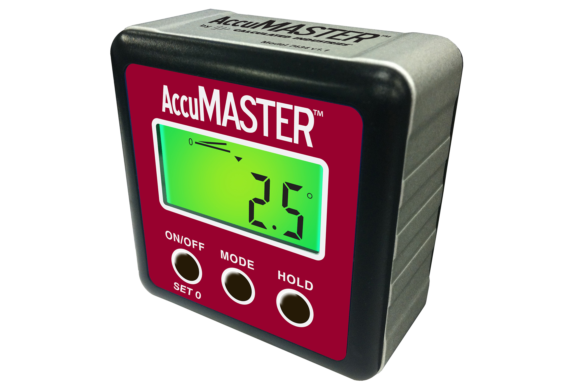 AccuMASTER Digital Level and Angle Gauge for Builders and Woodworkers ...