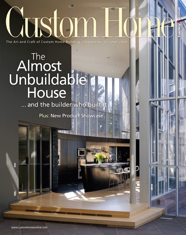 Custom Home Magazine September 2009 | Builder Magazine