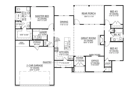 House Plan of the Week: Simple One-Story Design
