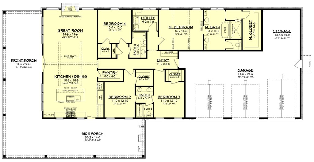 House Plan of the Week: Rectangular Ranch with Barndo Style