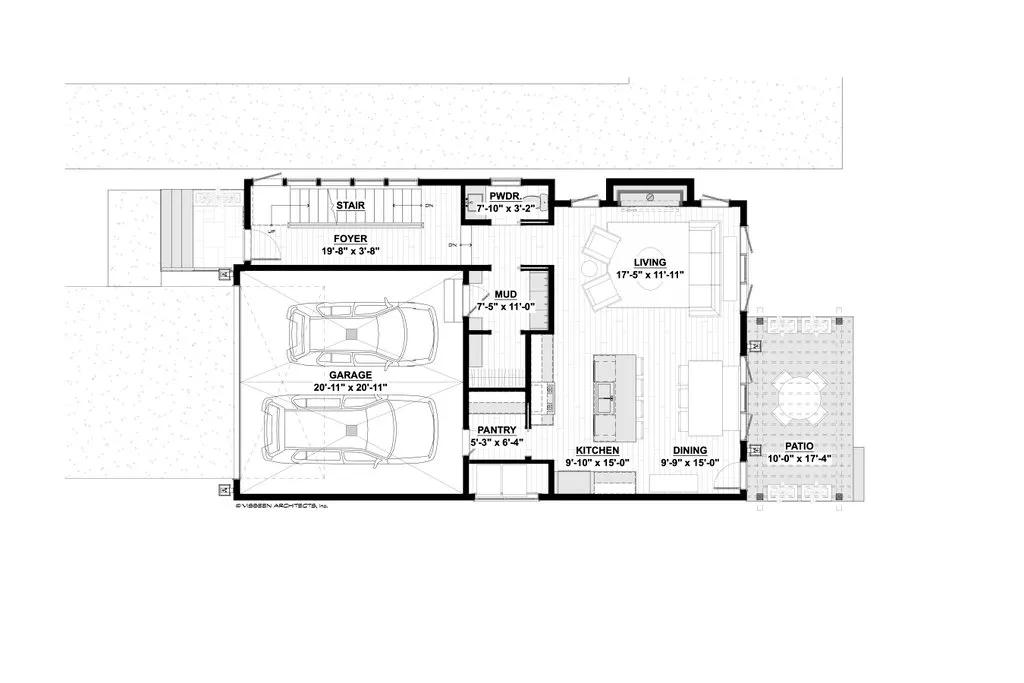 House Plan of the Week: Urban Infill from Visbeen Architects