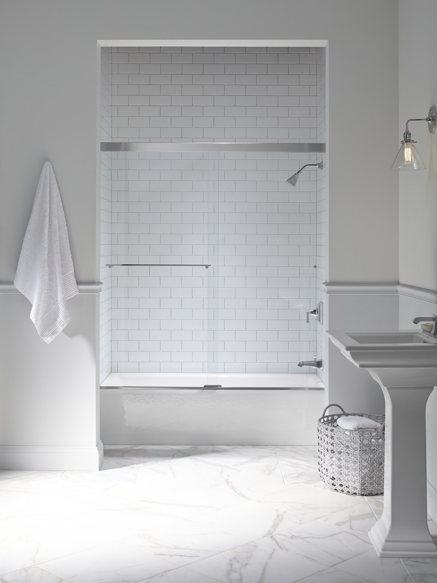 Revel™ Pivot and Sliding Bath and Shower Doors | Builder Magazine
