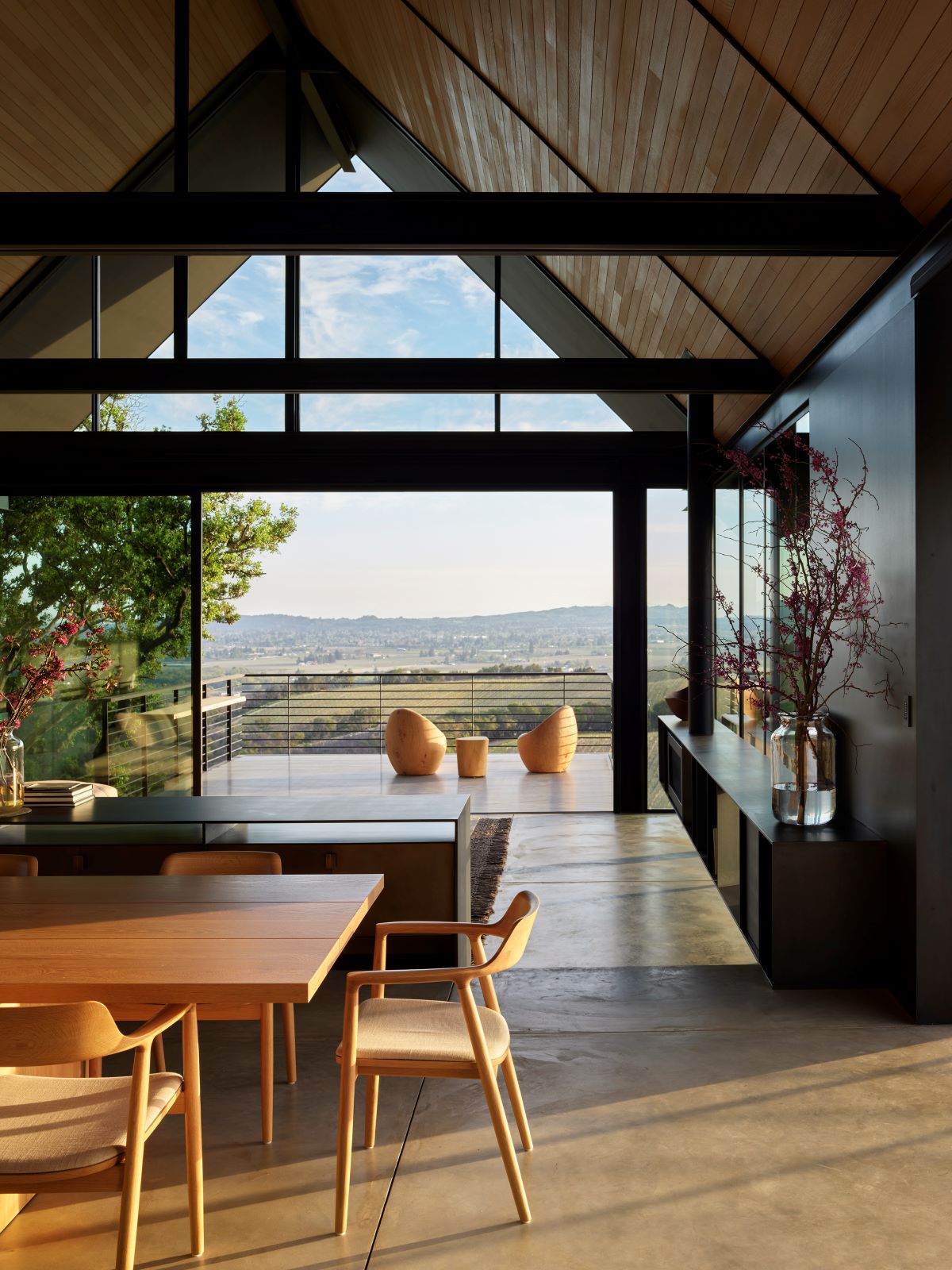 Three Gables Mimics Traditional Farm Building Clusters of Napa Valley