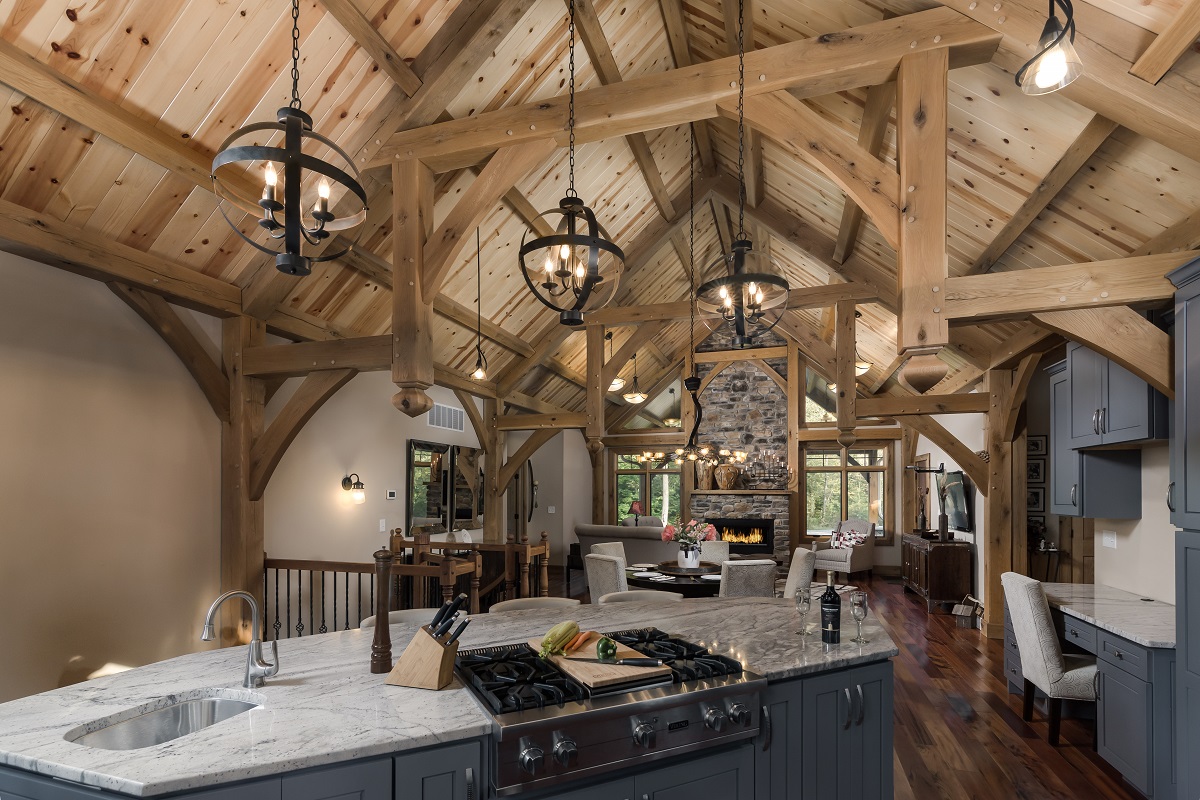 Seven Timber Frame Homes That Exemplify the Modern Farmhouse Look