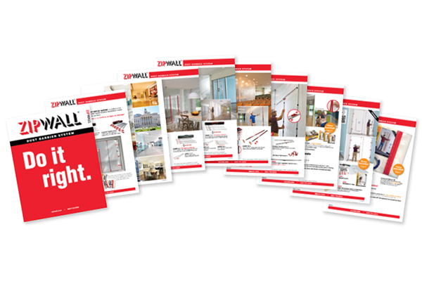 ZipWall®—The only comprehensive dust barrier system. | Builder Magazine