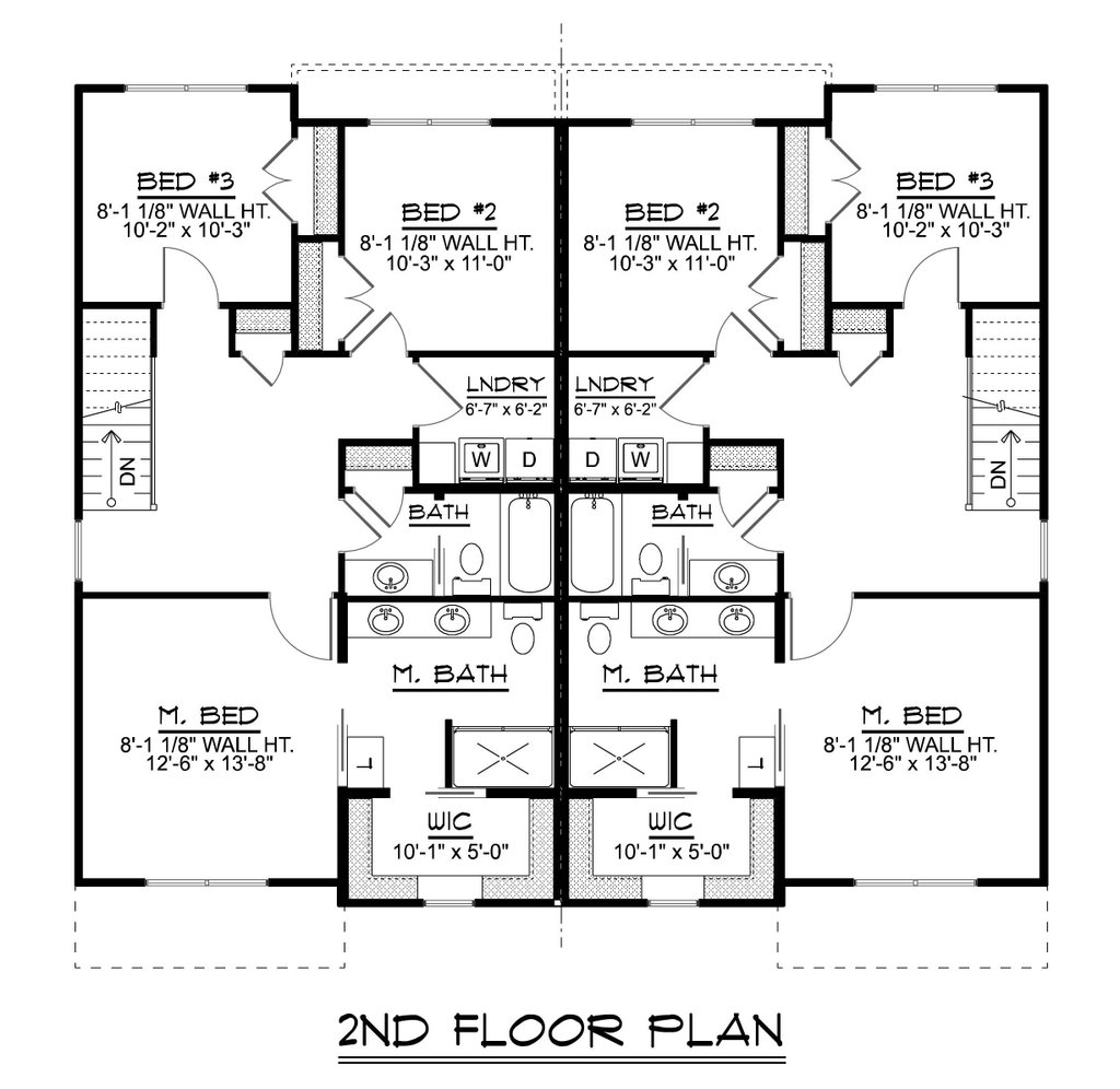House Plan of the Week: Duplexes Deserve Curb Appeal Too