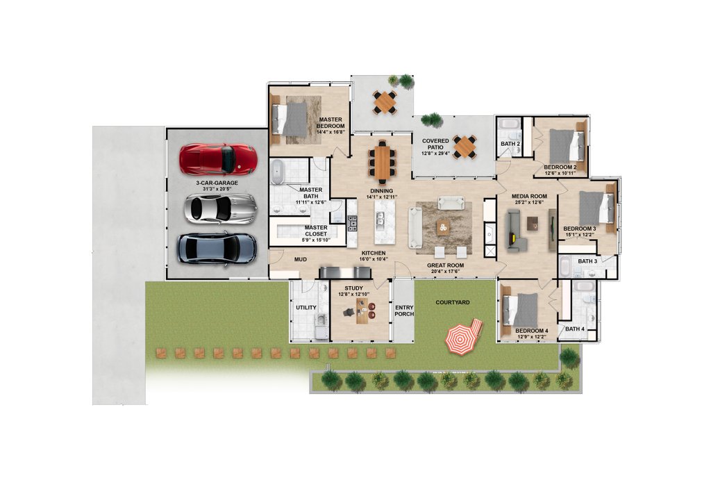 House Plan of the Week: Midcentury Modern