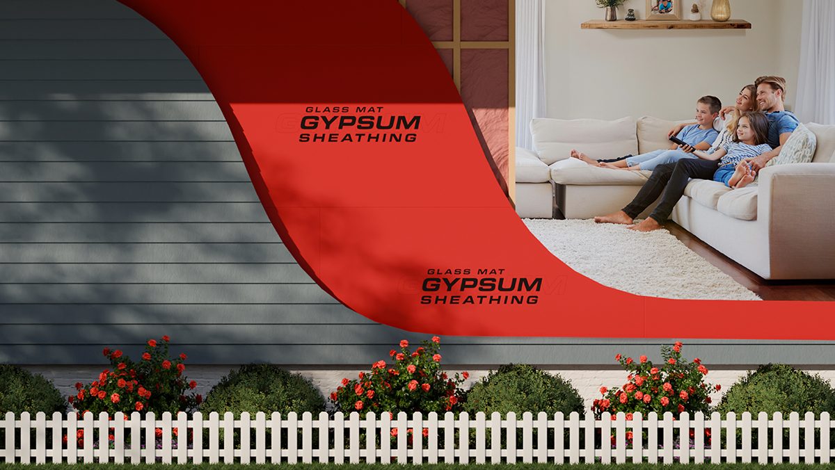 Understanding Glass Mat Gypsum Sheathing: Exterior Residential ...