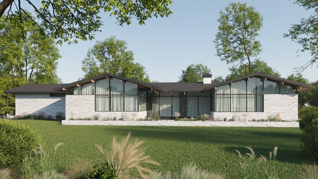 House Plan of the Week: Midcentury Modern